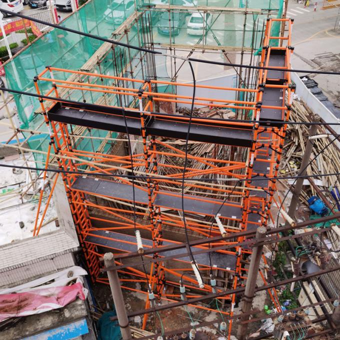 Mobile Industrial GRP Fiberglass Scaffold Towers For National Grid Upgrade