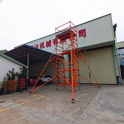 GRP Fibreglass Scaffold Towers Anti Oxidation Narrow Mobile Scaffold Tower